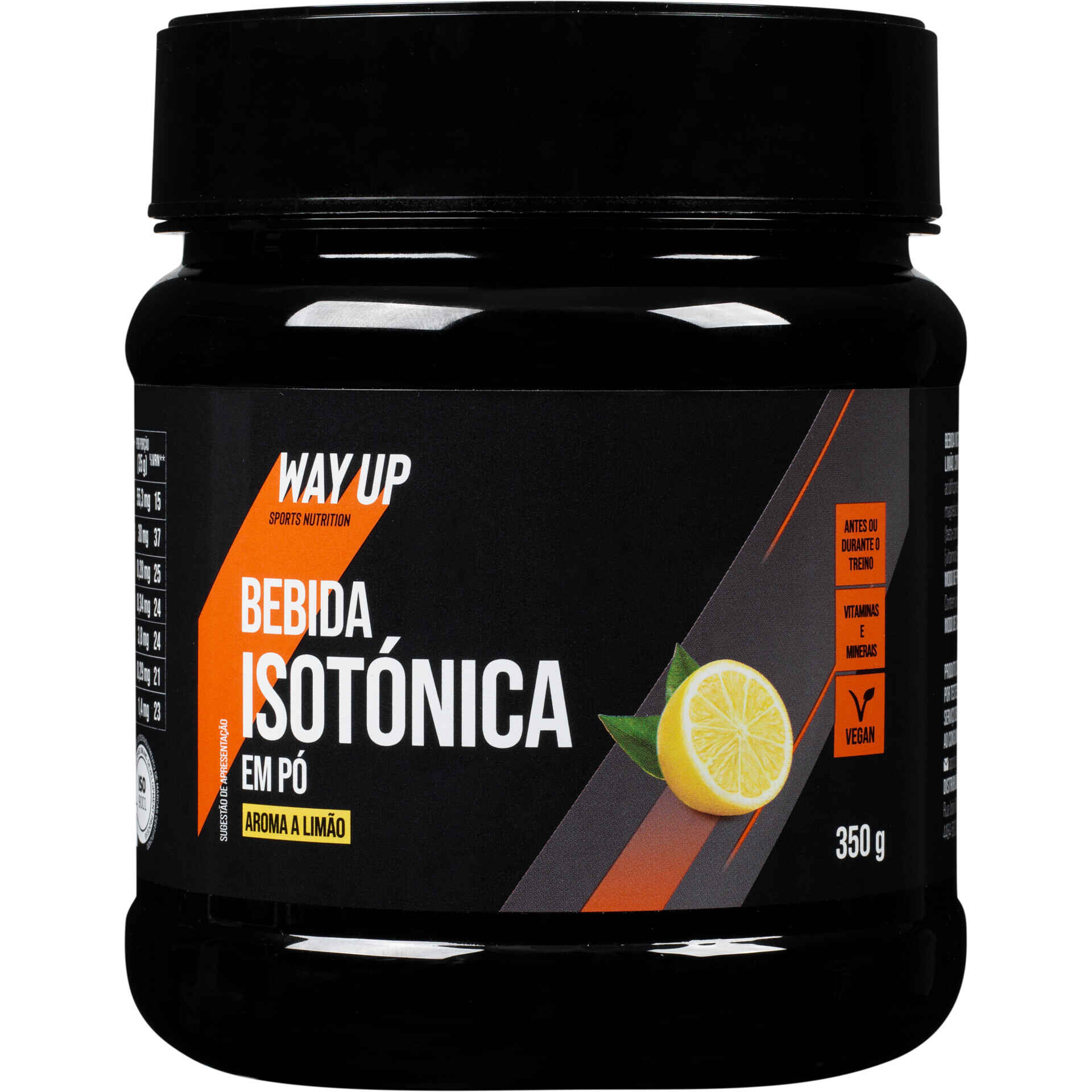 Bebida Isotónica em Pó Limão Way Up - emb. 350 gr | Continente Online