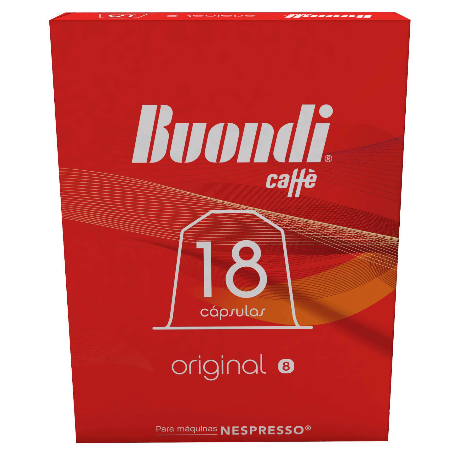 Cápsulas de Café Original Int 8 Buondi | Continente Online