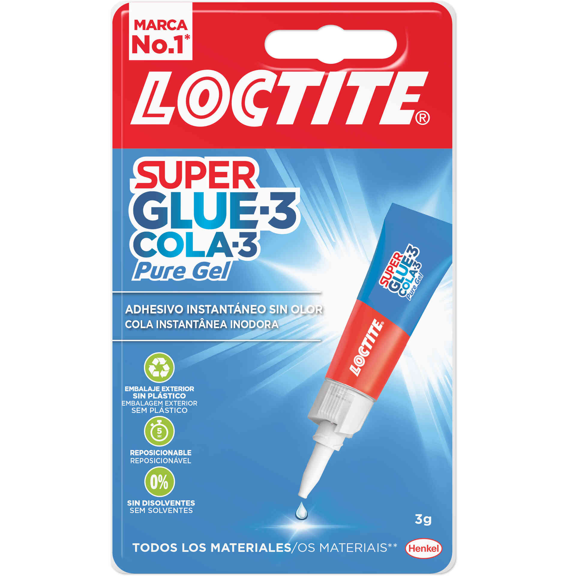 Super Cola 3 Pure Gel Loctite | Continente Online