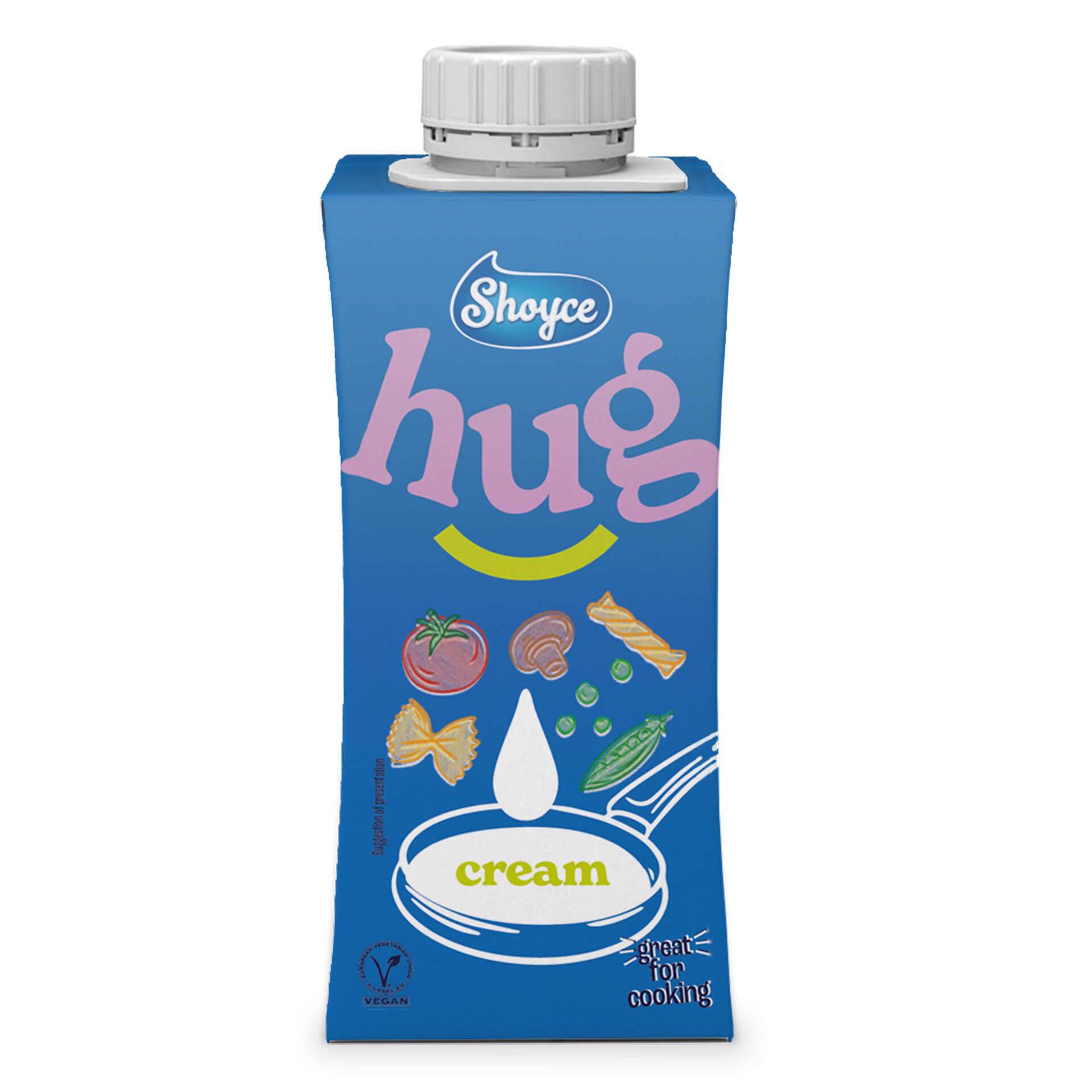 Creme Vegetal de Soja para Culinária Shoyce Hug - emb. 200 ml ...