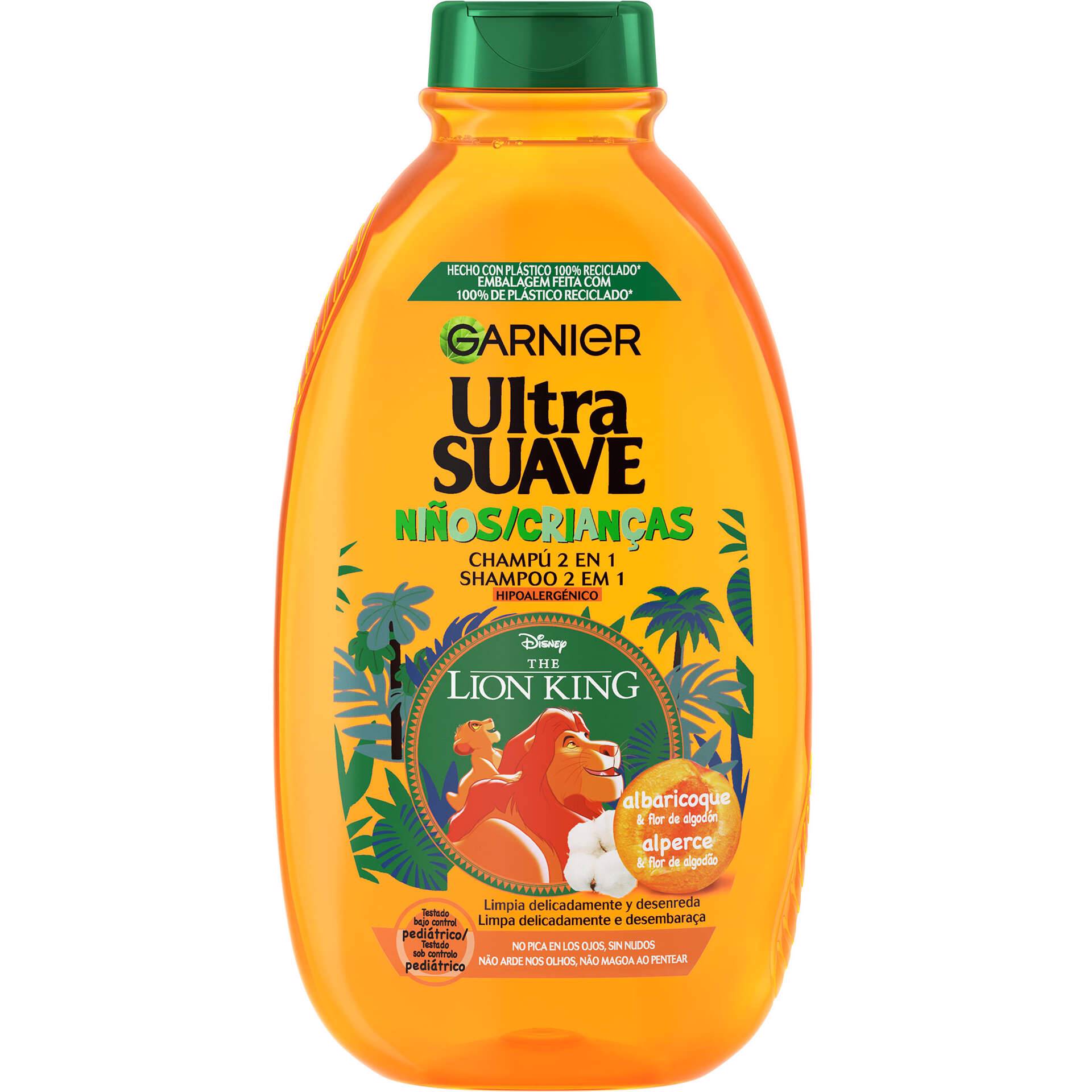 Champô Ultra Suave Crianças Alperce Garnier - emb. 600 ml | Continente ...