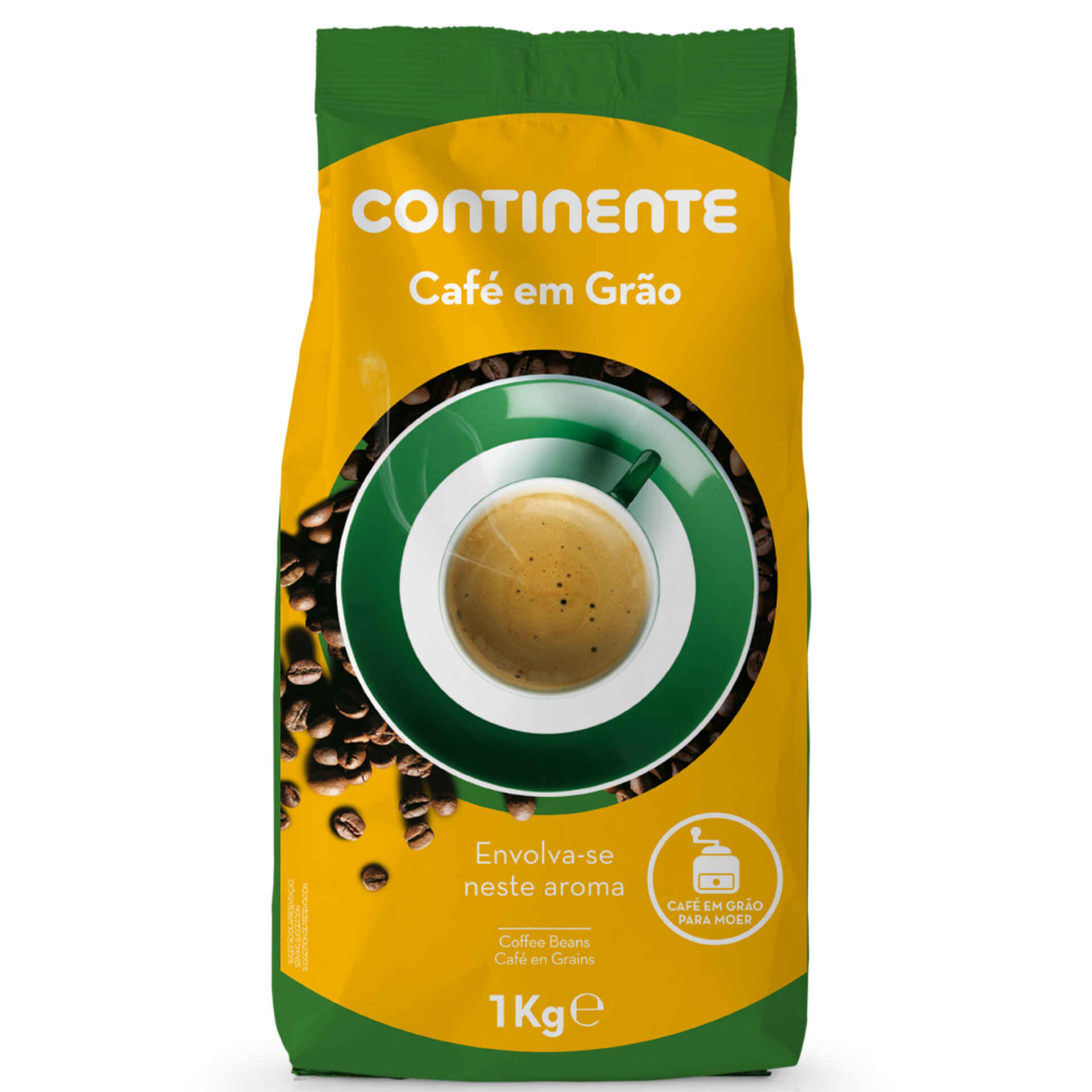 Café em Grão Continente - emb. 1 kg | Continente Online