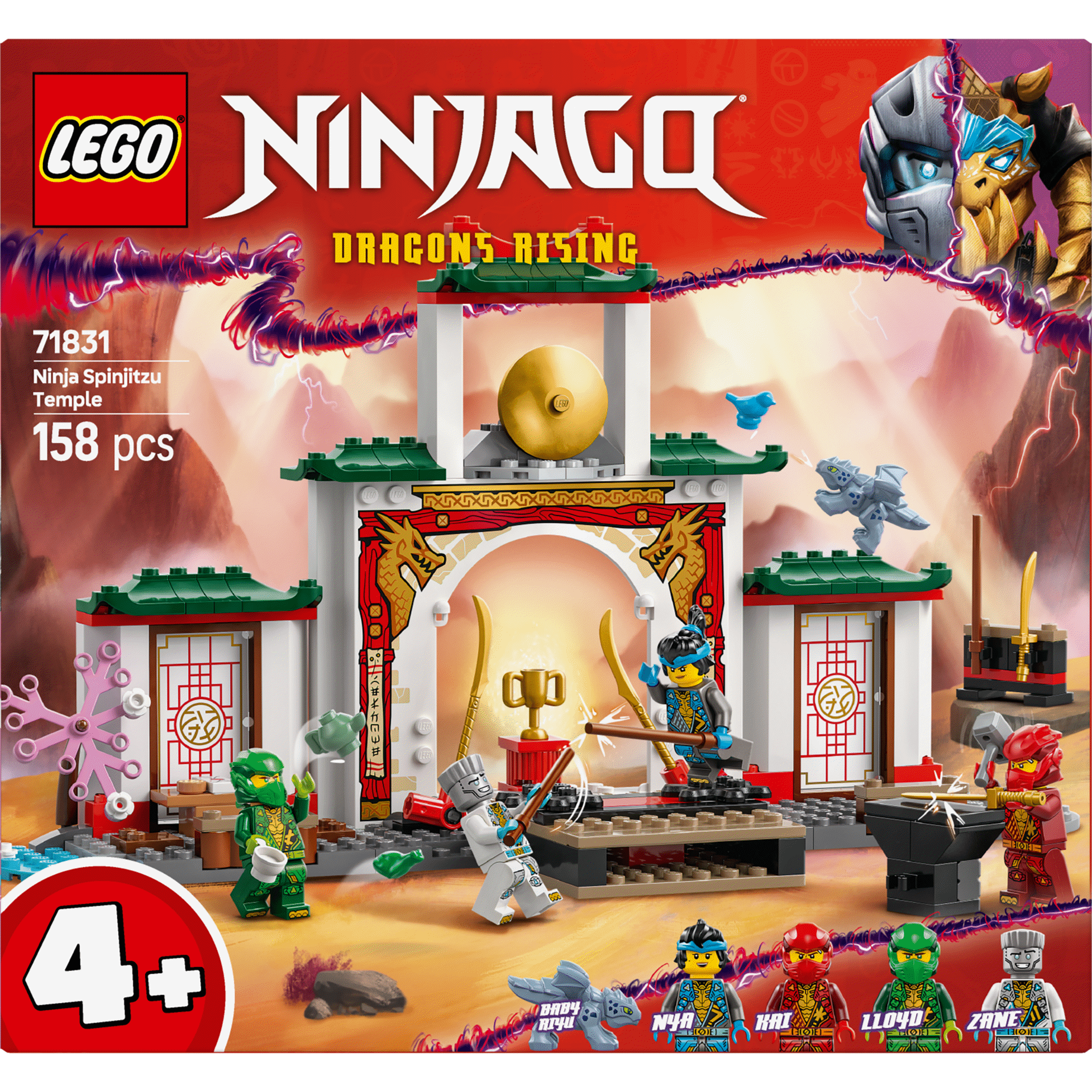 Templo de Spinjitzu dos Ninja - 71831 LEGO Ninjago | Continente Online