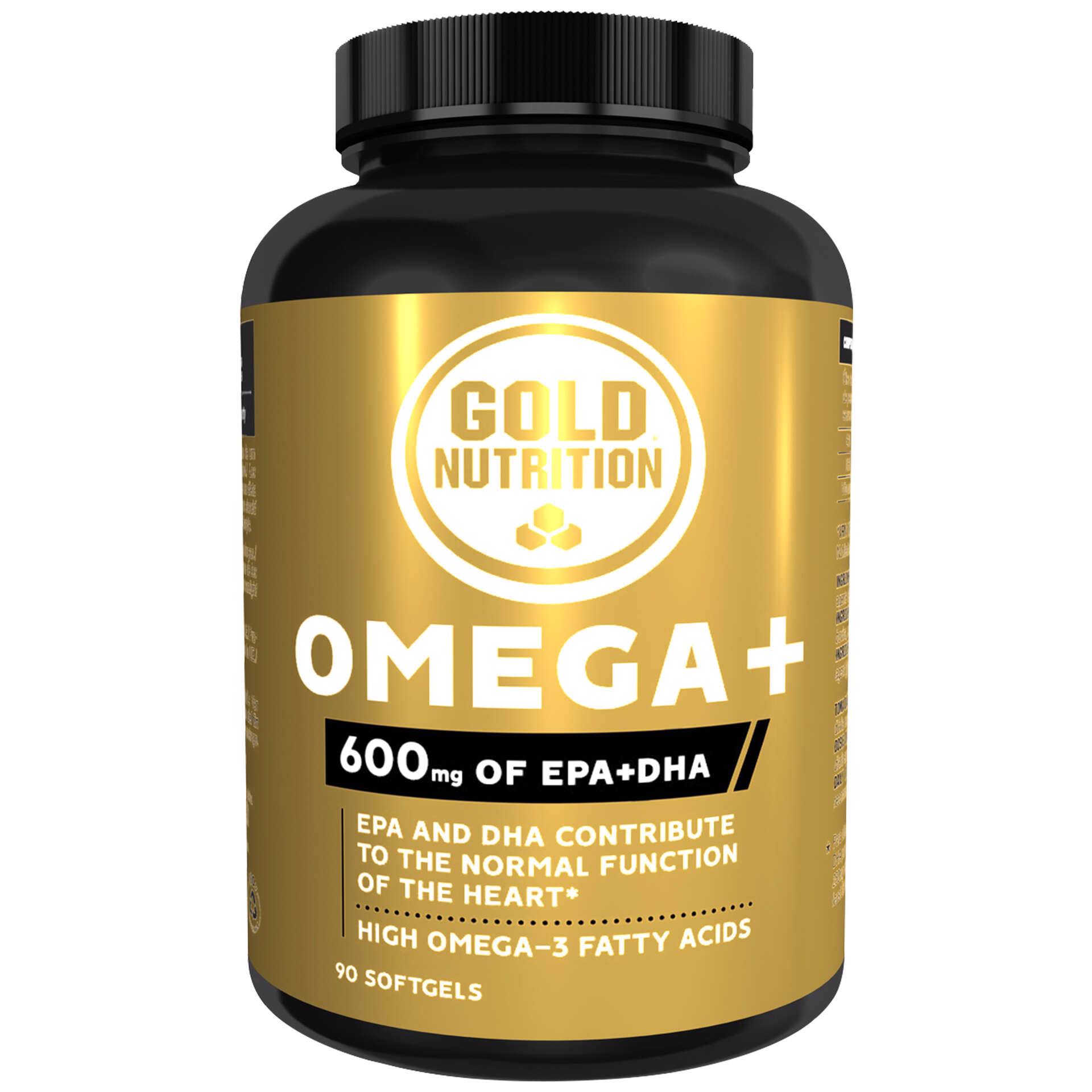 Suplemento Ómega+ Gold Nutrition - emb. 90 un | Continente Online