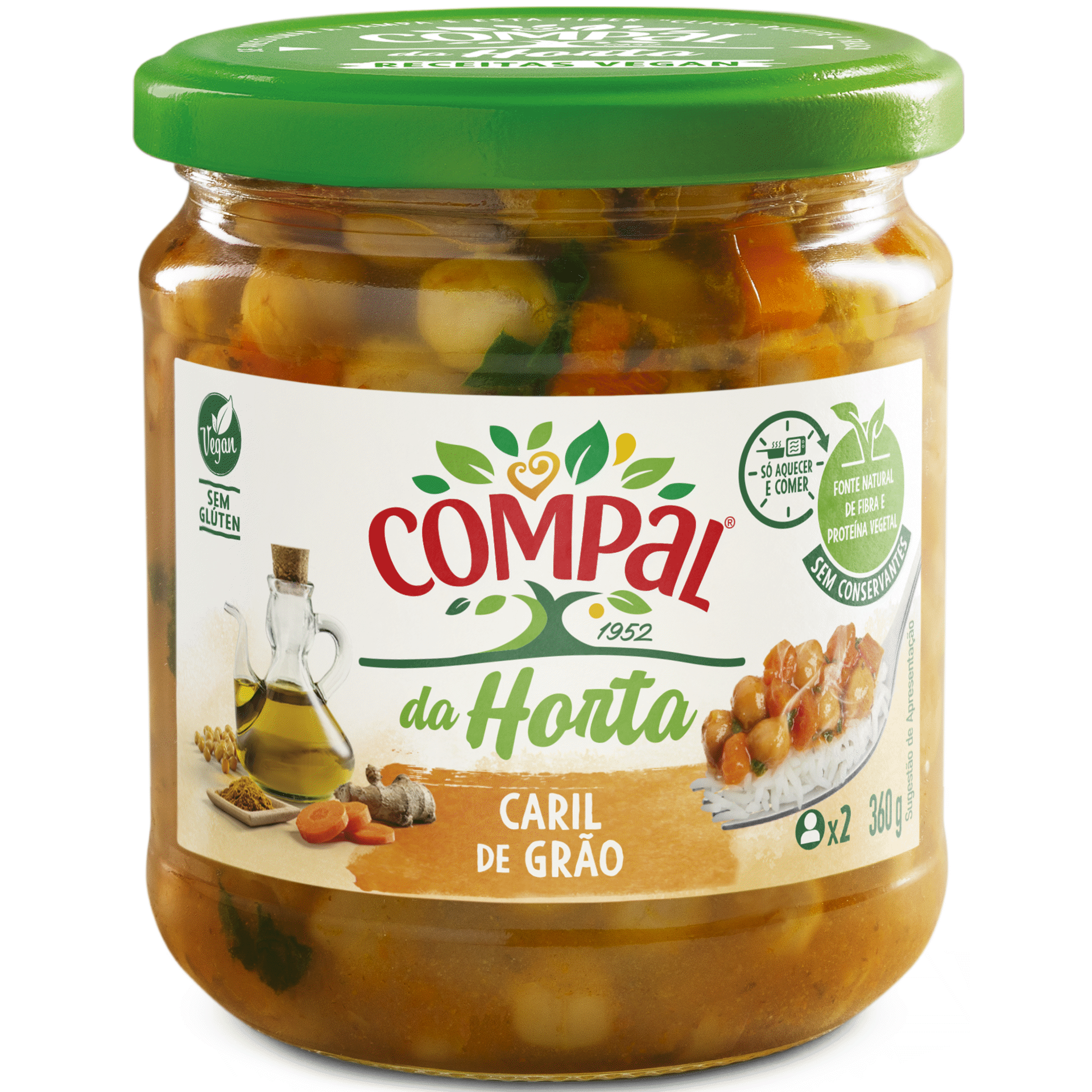 Caril de Grão Compal da Horta | Continente Online