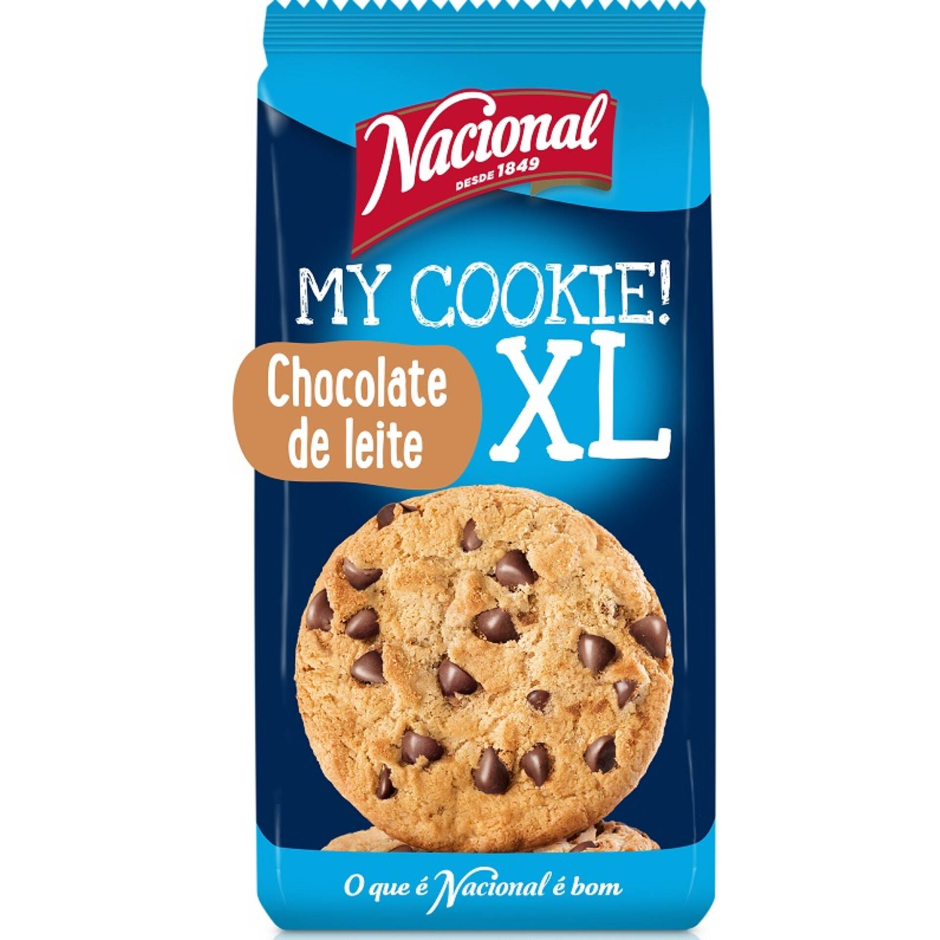 Bolachas Cookie XL Chocolate de Leite Nacional - emb. 180 gr ...