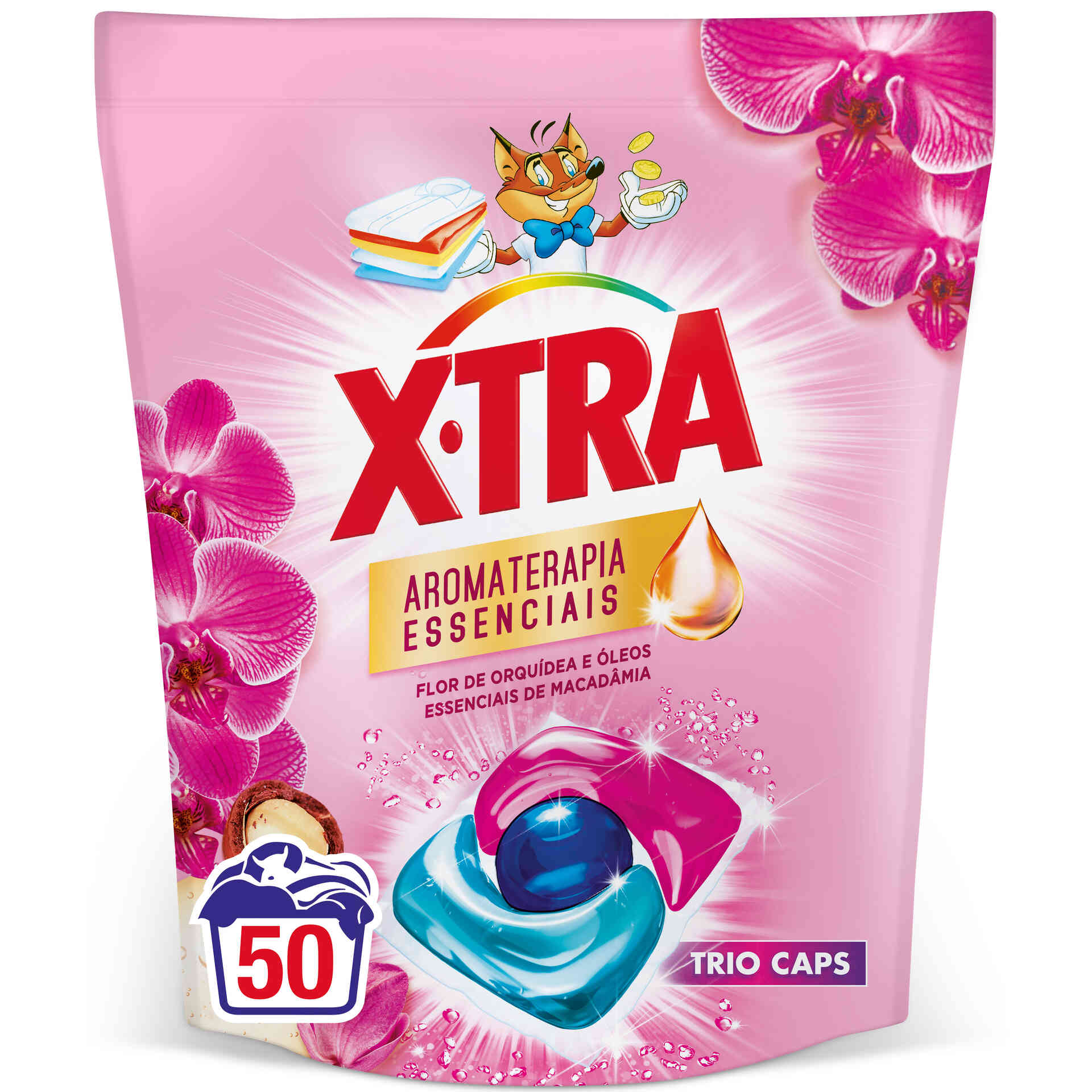 Detergente Máquina Roupa Cápsulas Aromatherapy