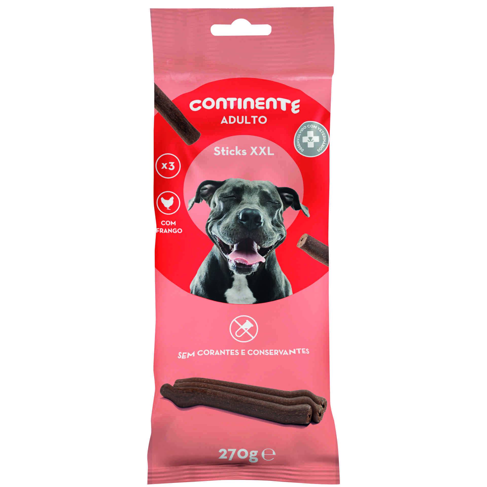 Snack para Cão Sticks de Frango XXL Continente | Continente Online