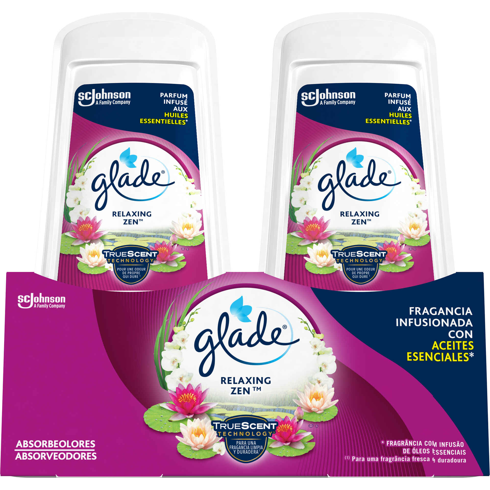 Ambientador Absorve Odores Relax Zen Glade | Continente Online