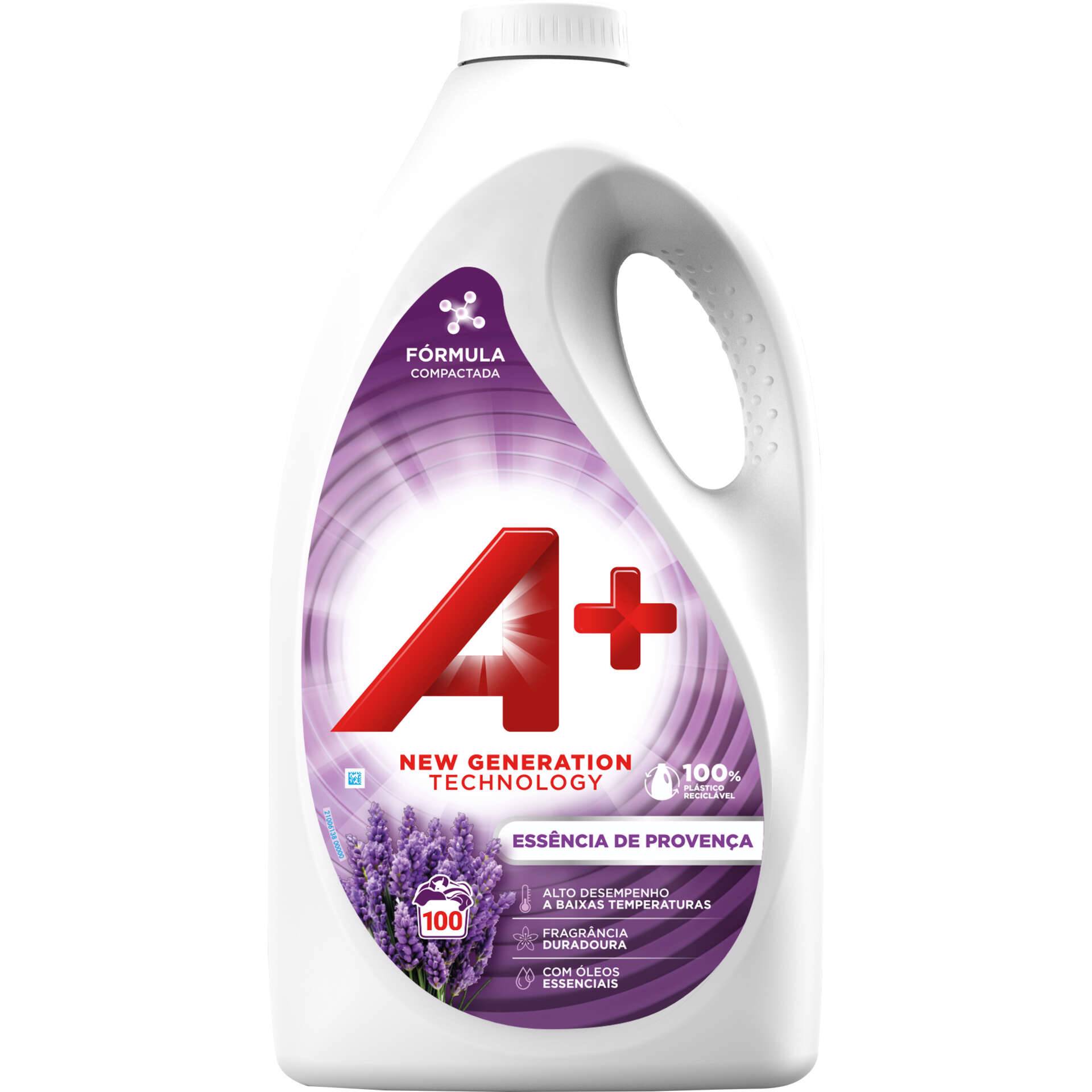 Detergente Máquina Roupa Líquido Essência de Provença - 100 doses - A+ ...