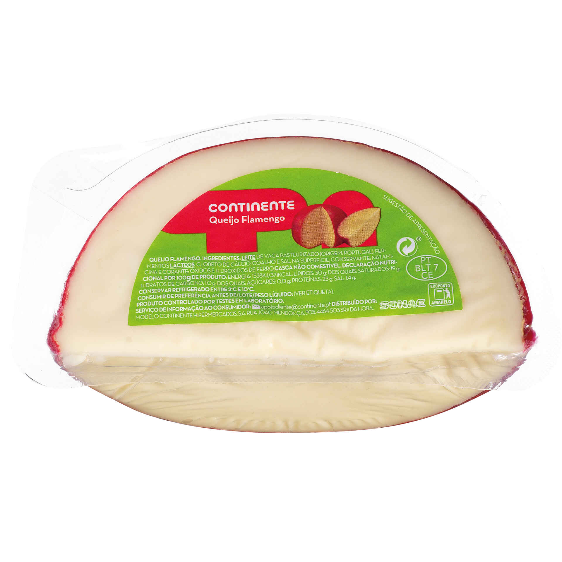 Queijo Flamengo Quarto Continente - Quant. Mínima = 400 gr | Continente ...