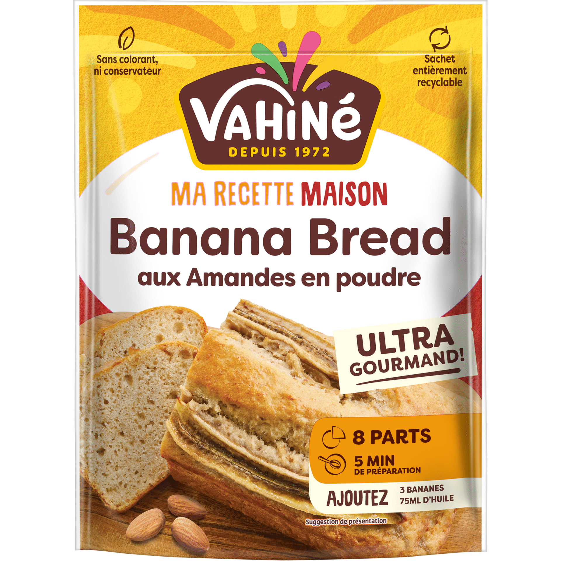 Preparado para Banana Bread Vahiné | Continente Online