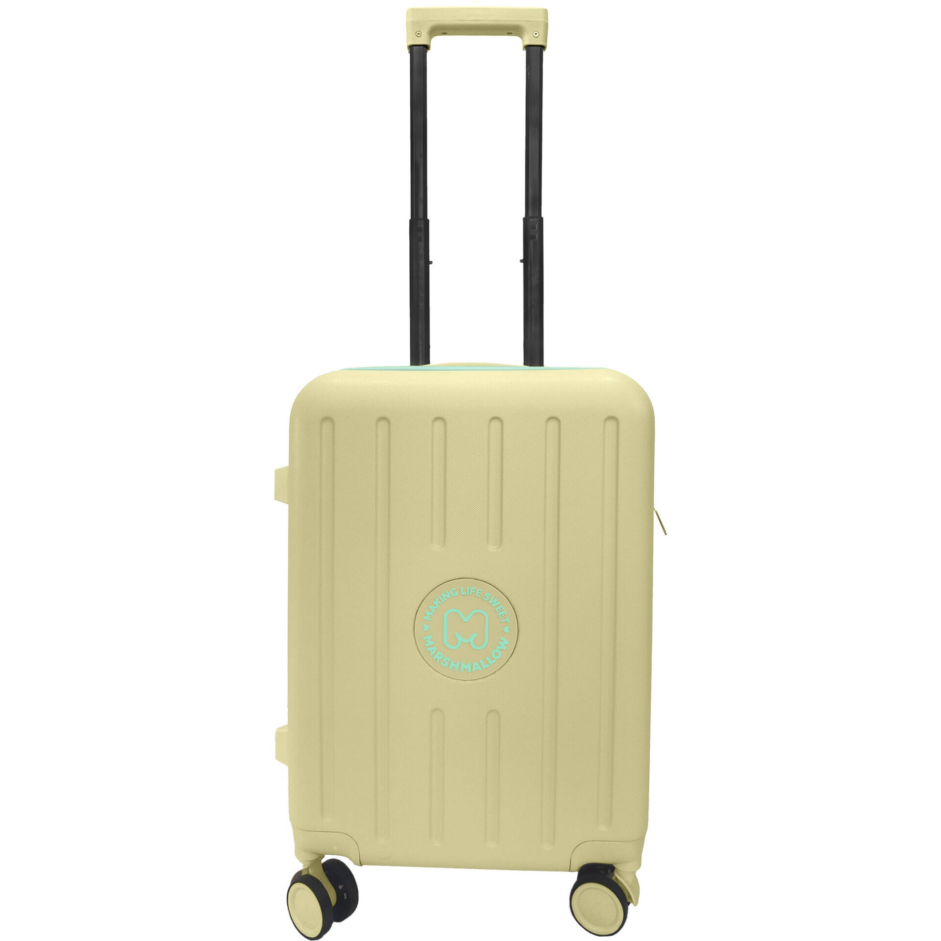 Mala de Cabine 4 Rodas Amarela Marshmallow | Continente Online