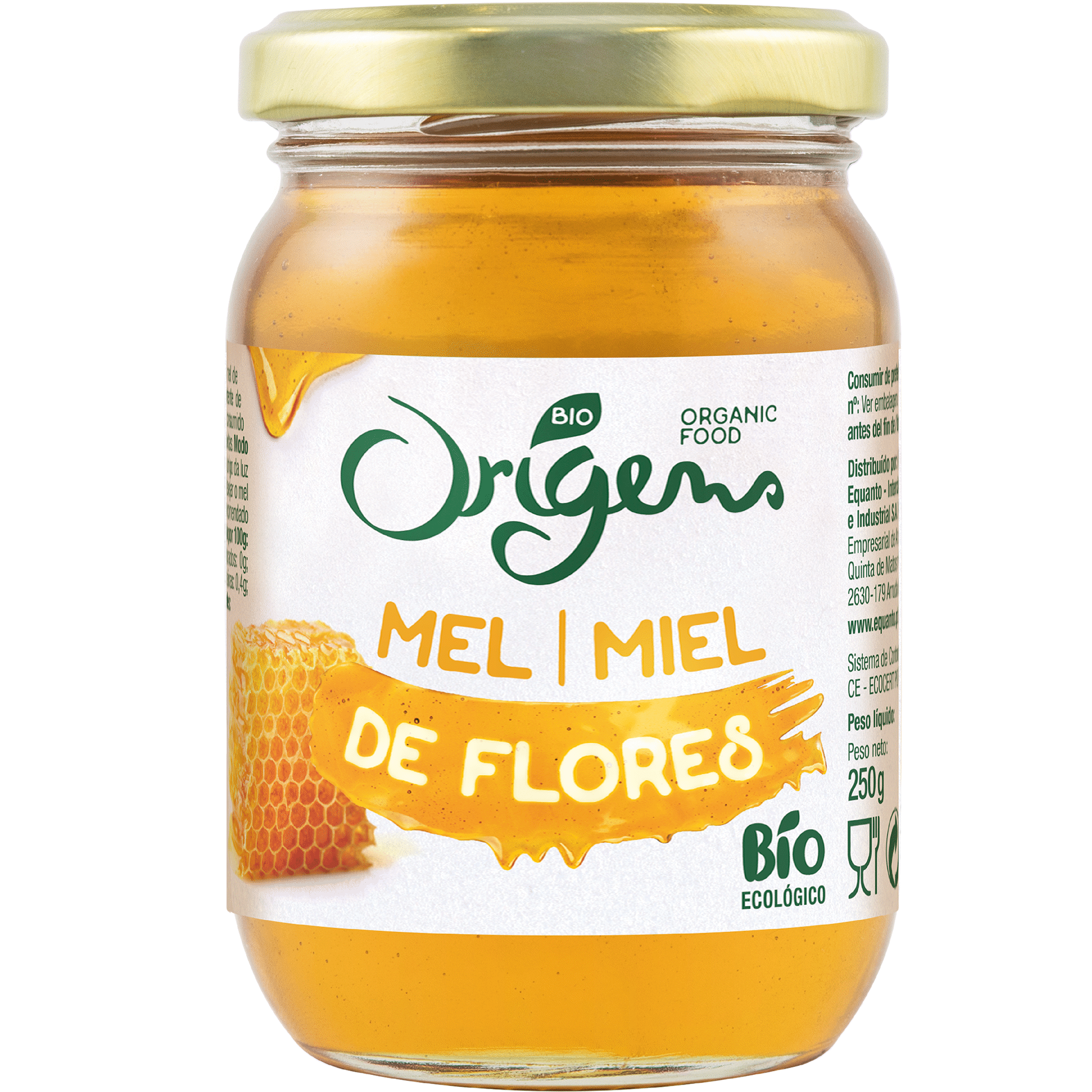 Mel de Flores Origens Bio - emb. 250 gr | Continente Online
