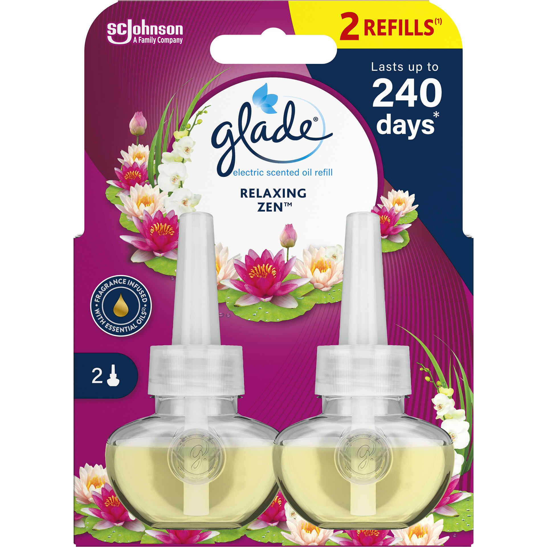 Ambientador Recarga Elétrico Relax Zen Glade | Continente Online