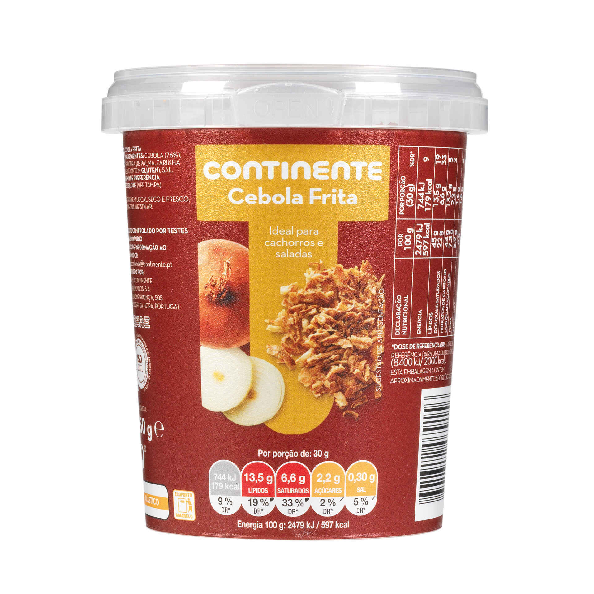 Cebola Frita Cup Continente | Continente Online