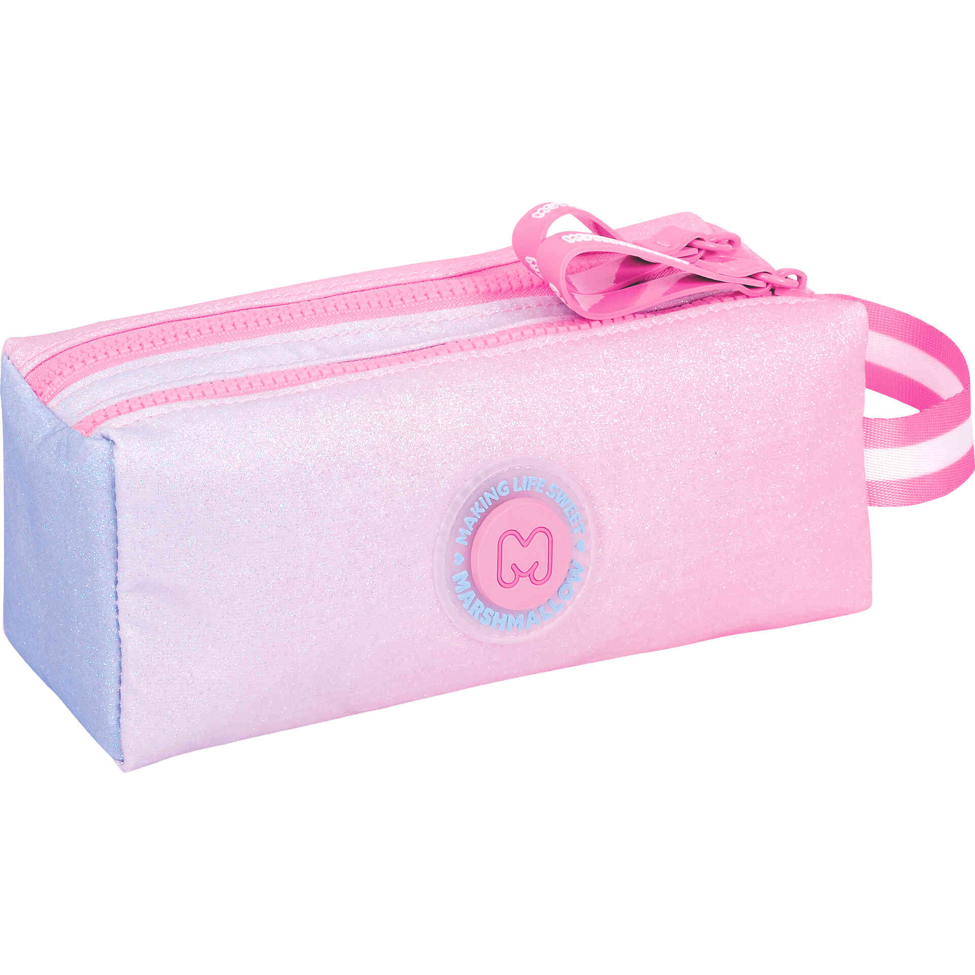 Estojo Duplo Rosa Starmania Marshmallow - 1 un | Continente Online