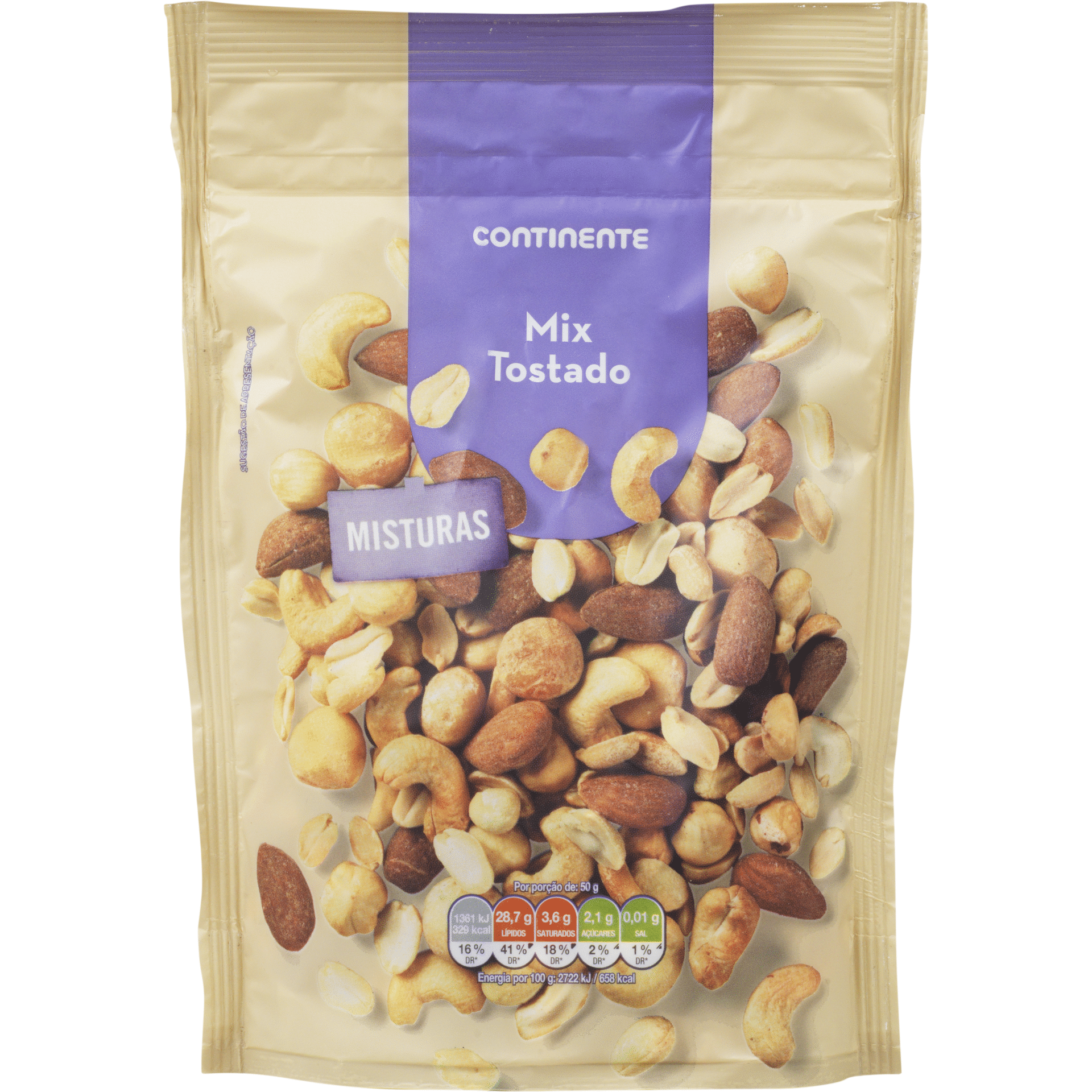 Mix Frutos Secos Tostados Continente - emb. 175 gr | Continente Online