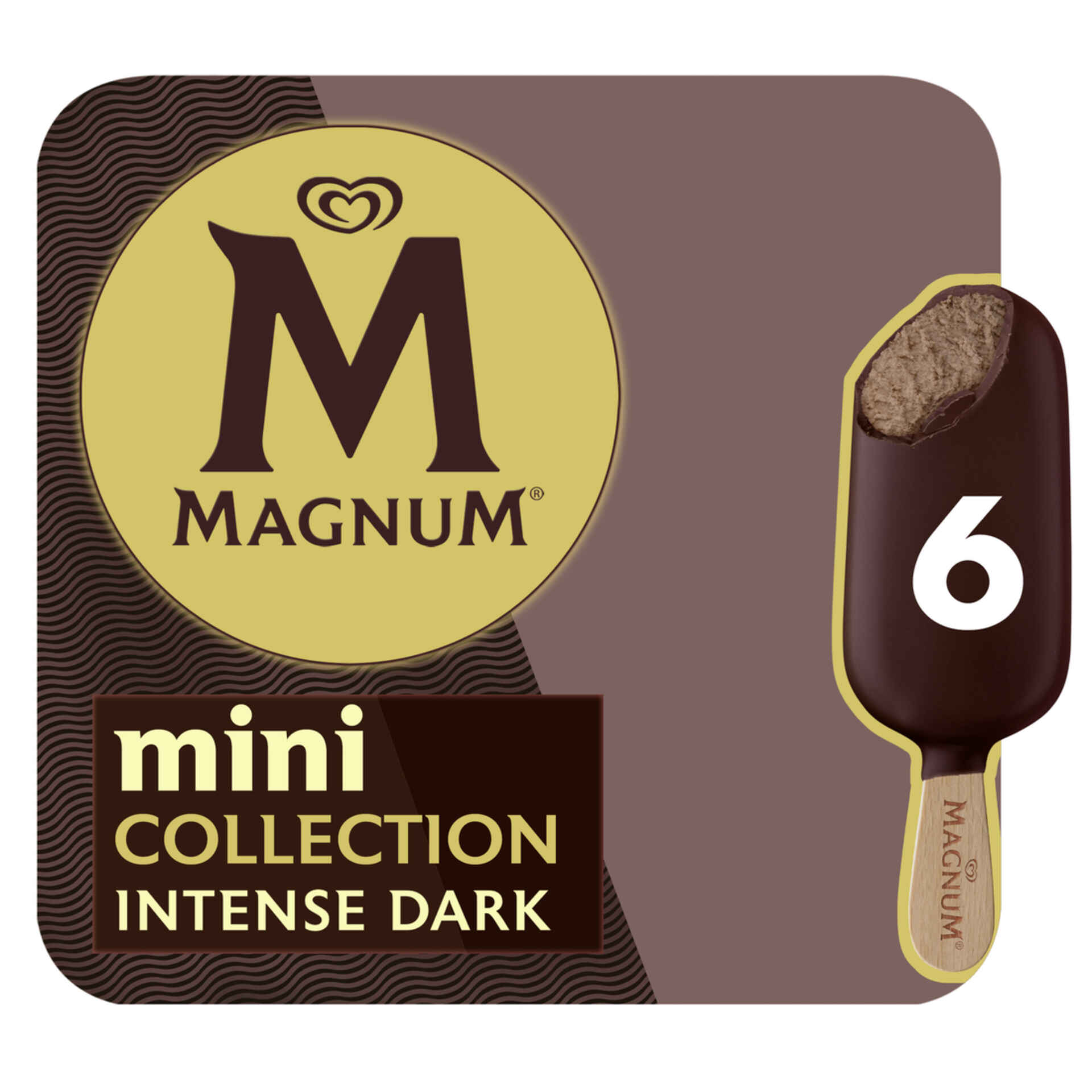 Gelado Mini Chocolate Negro Magnum - emb. 330 ml (6 un) | Continente Online