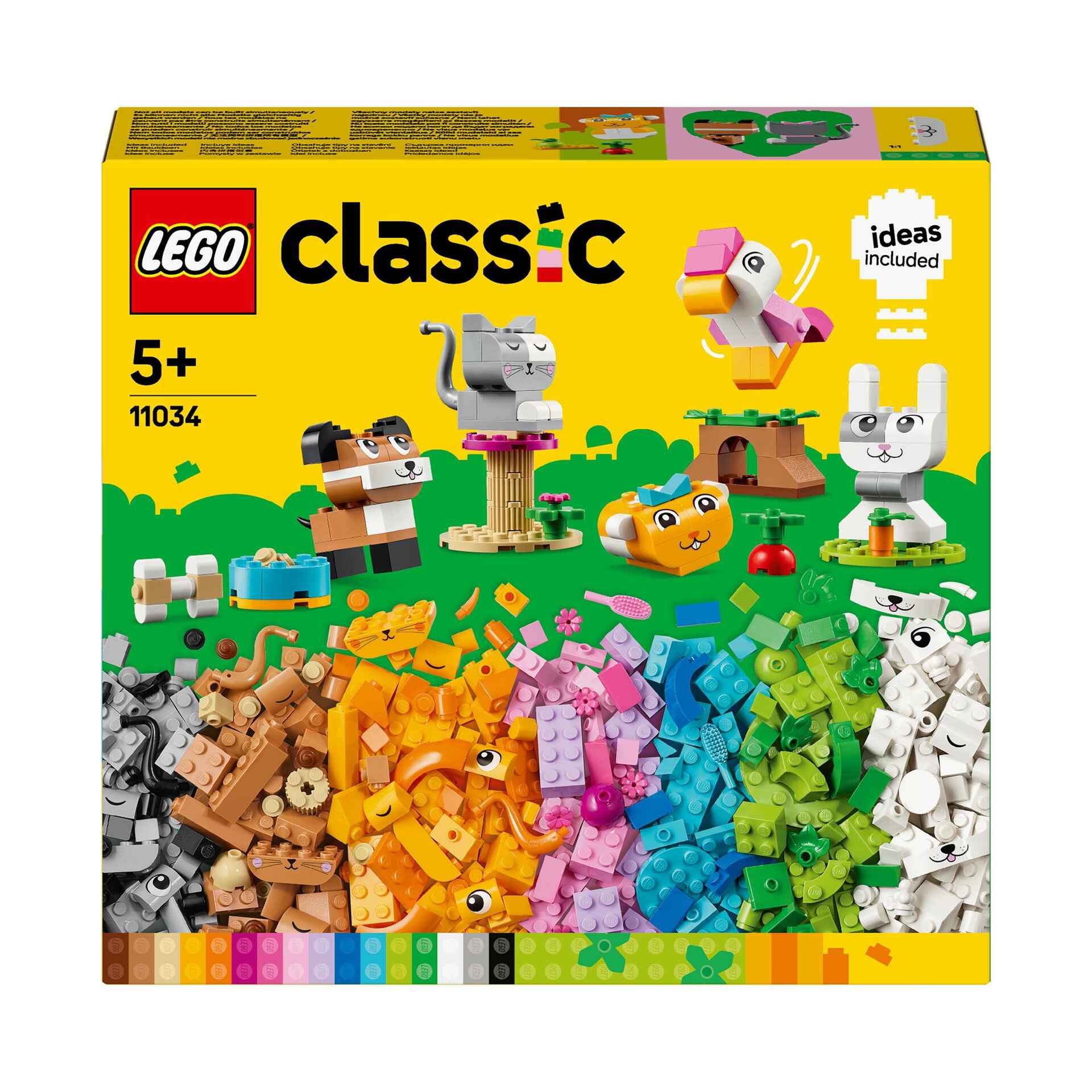 Animais de Estimação Criativos - 11034 LEGO Classic | Continente Online