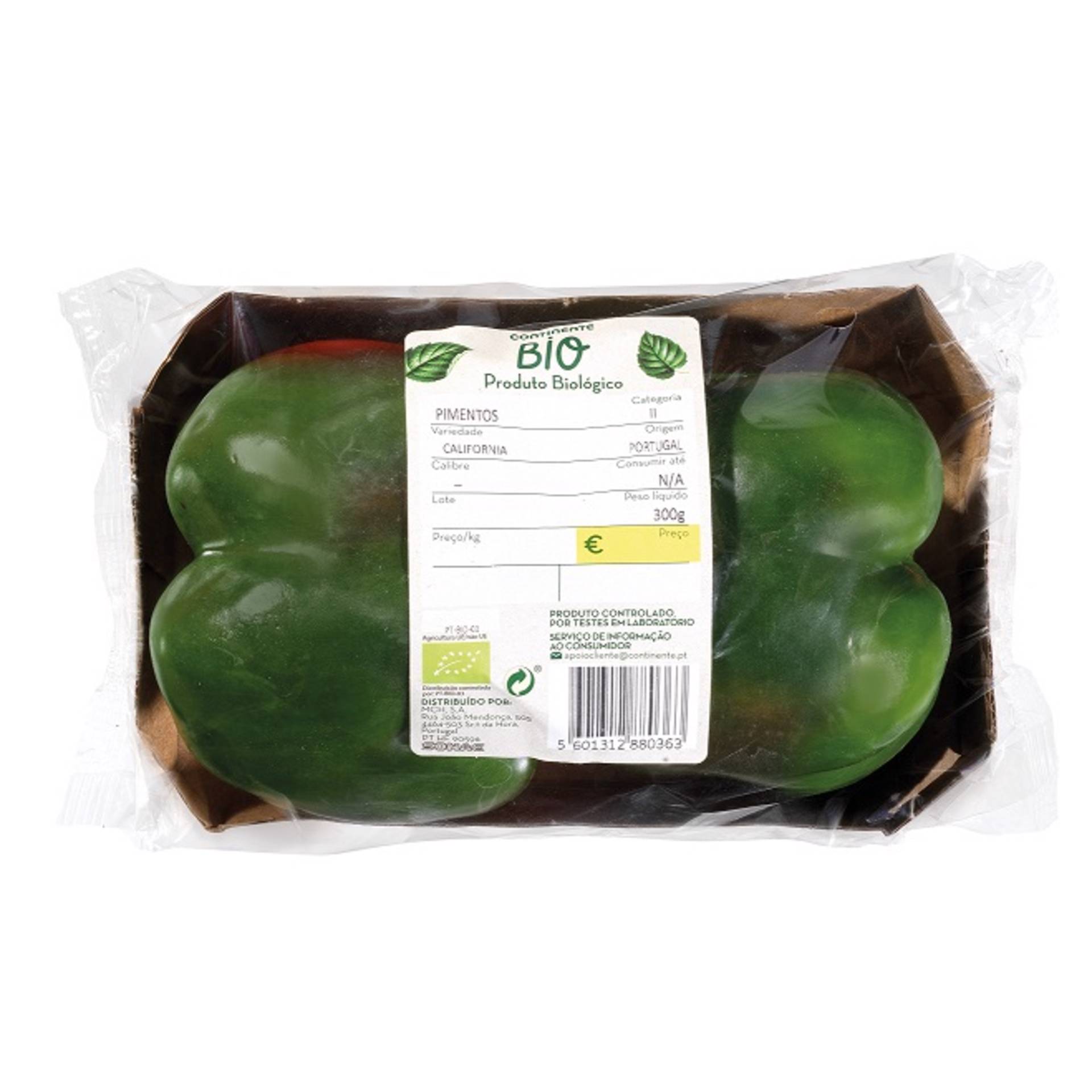 Pimento Biológico Continente Bio - emb. 300 gr | Continente Online