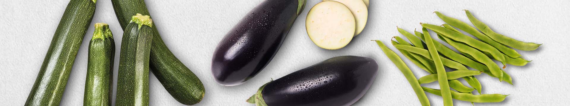 Curgete, Beringela e Feijão Verde | Continente Online